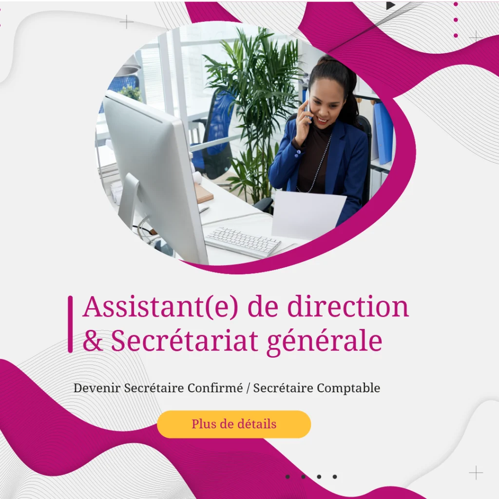 Formation en Assistante de Direction et Secrétaire à Agadir